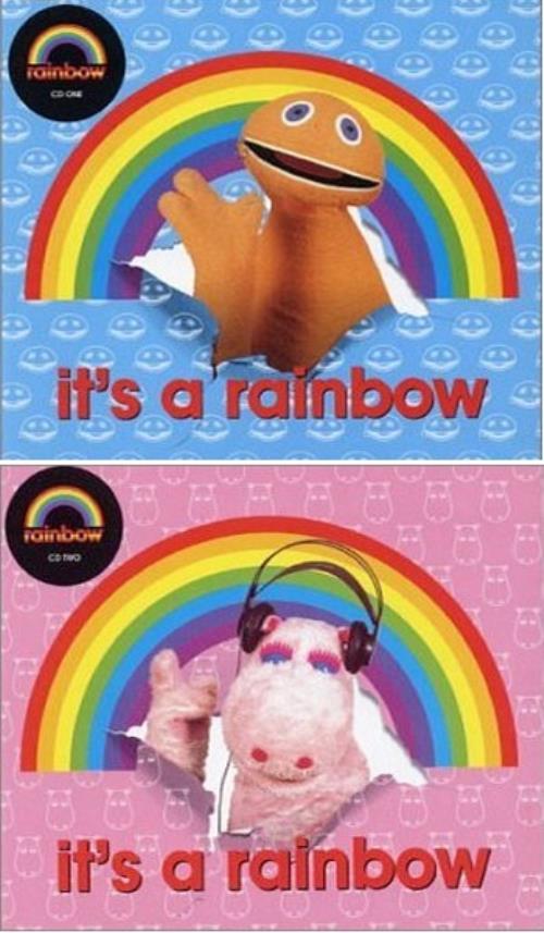 Rainbow [George & Zippy] It's A Rainbow UK 2-CD single set (Double CD ...
